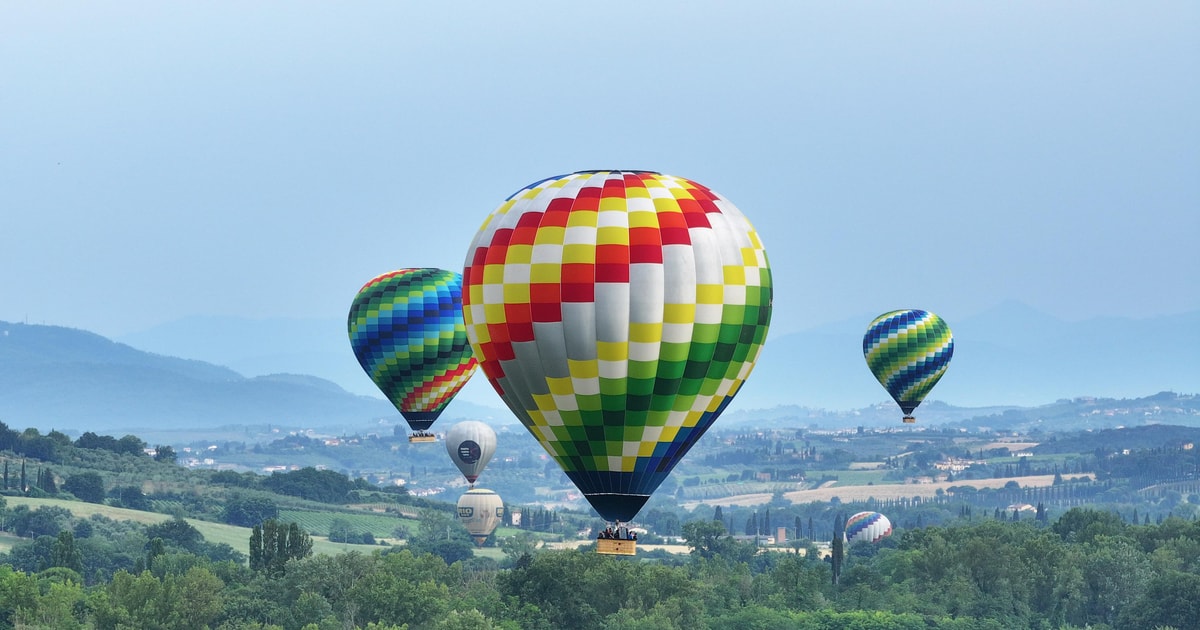 Florence: Balloon Flight Over Tuscany | GetYourGuide