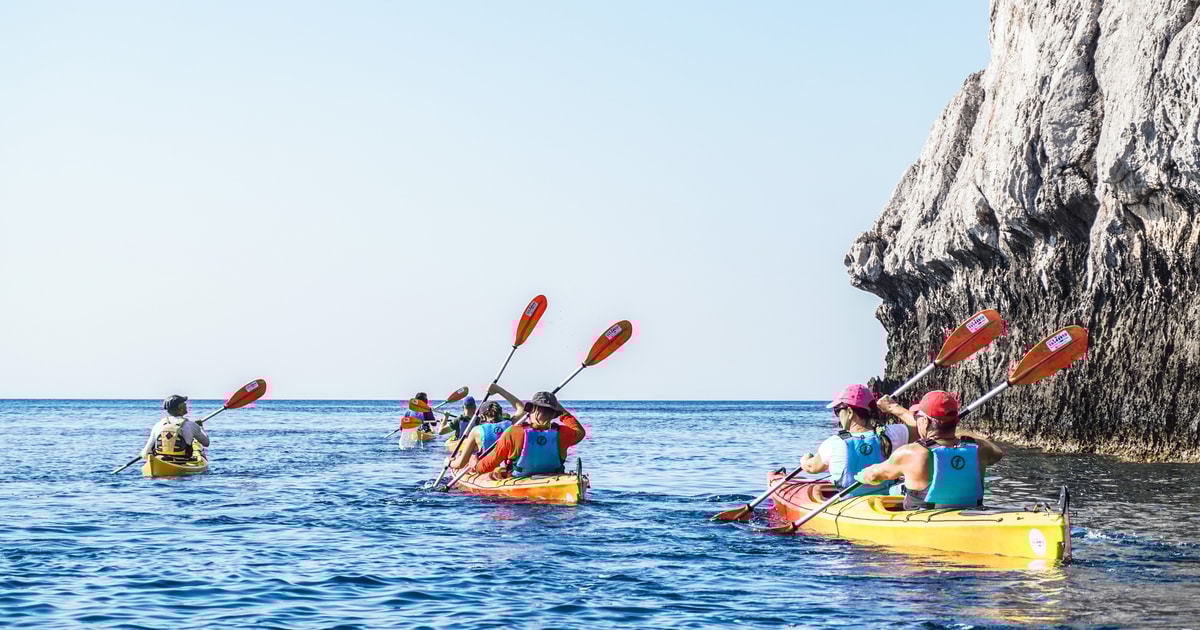 Rhodes: Tur Kayak Laut Rute Bajak Laut | GetYourGuide
