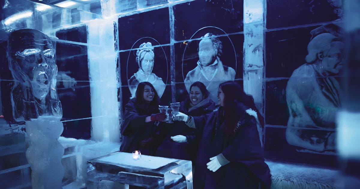 Bergen: Magic Ice Bar Entry Ticket with Welcome Drink | GetYourGuide