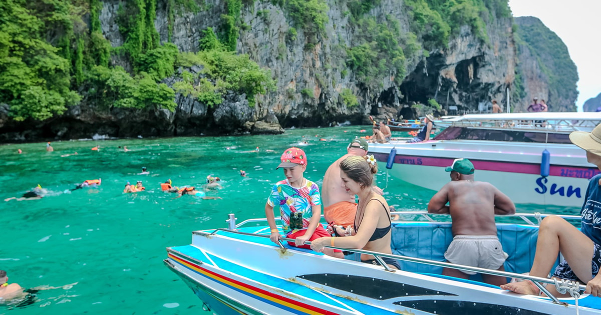 Phi Phi: Halbtages-Speedboot zur Maya Bay mit Schnorcheln | GetYourGuide