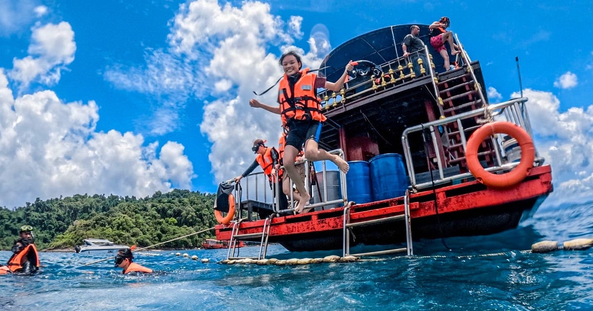Koh Chang: 4 Inseln Schnorchel & Strand Tour mit dem großen Boot ...