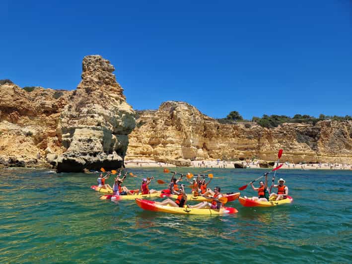 Benagil: Coastline and Caves Sea Kayak Tour | GetYourGuide