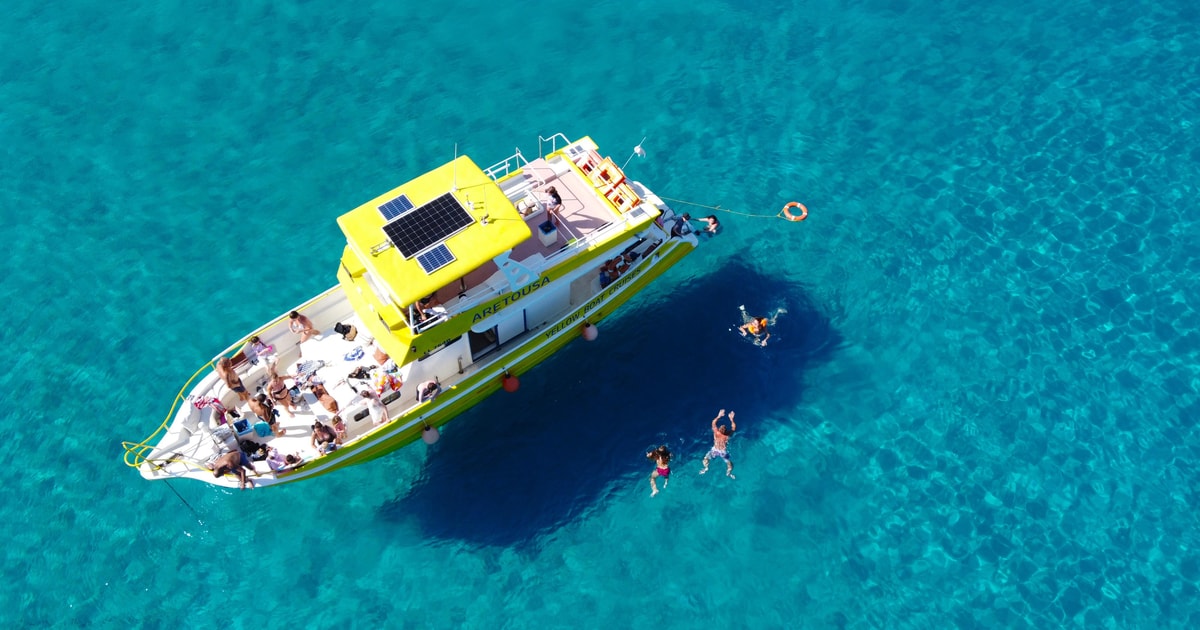 The Yellow Boat Cruises: Lazy Day Cruise (Adults Only & BBQ) | GetYourGuide