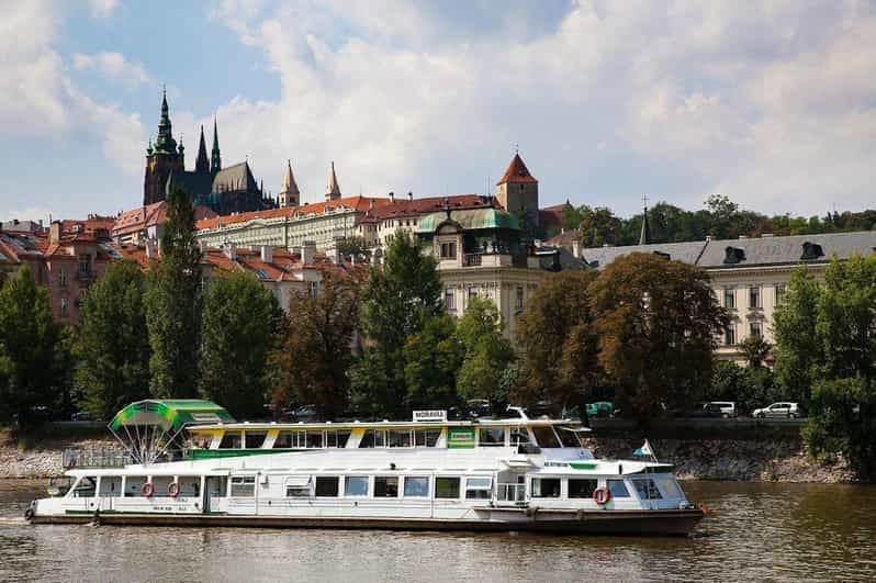 Prague: Lunch Cruise on Vltava River with open Buffet | GetYourGuide