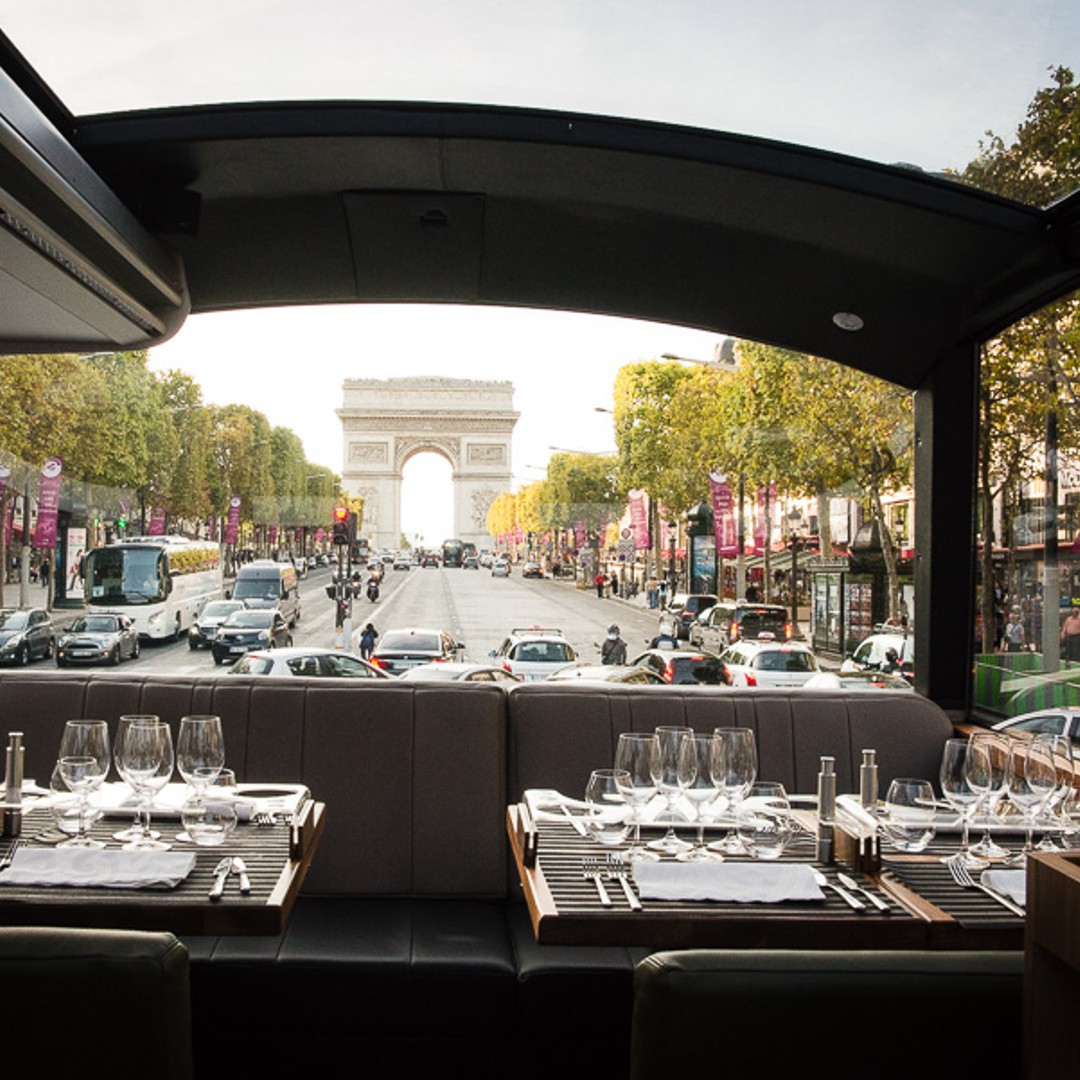 Paris: Bustronome Gourmet Dinner Tour | GetYourGuide