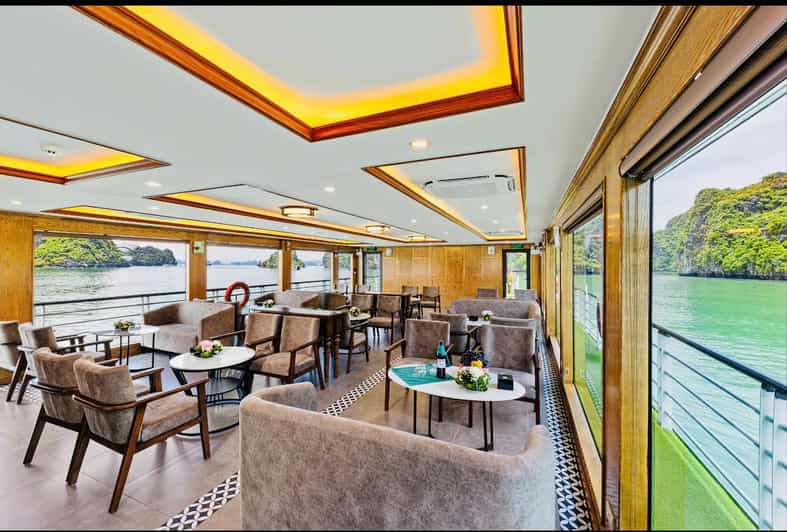 Halong Heritage luxury 5* Cruise by Limousine & Jacuzzi | GetYourGuide