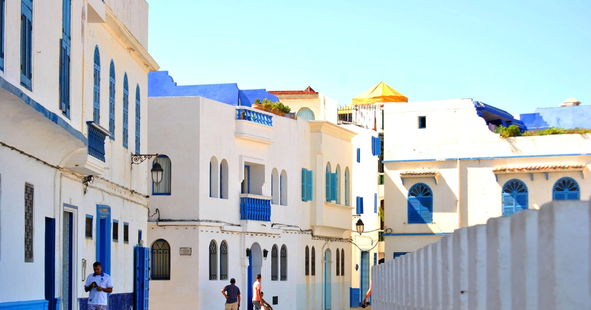 Vanuit Tanger: Dagvullende tour Tanger, Asilah en Kaap Spartel ...