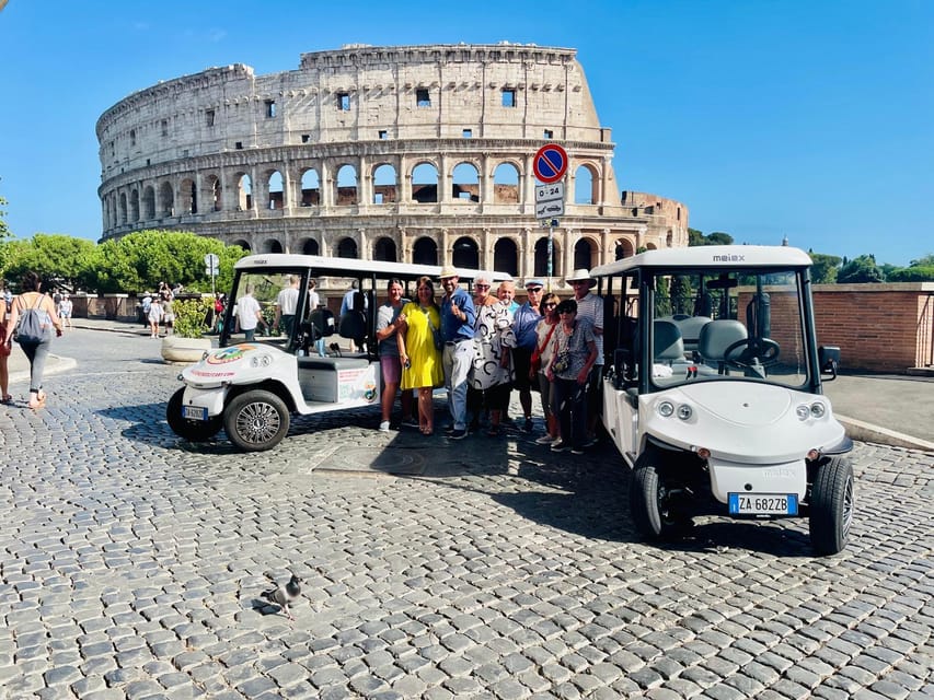 Rome: Golf Cart Tour The Very Best in 4 hours | GetYourGuide