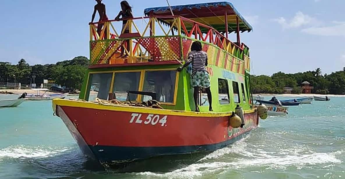 Tobago: Buccoo Reef and Nylon Pool Boat Tour with Transfer | GetYourGuide