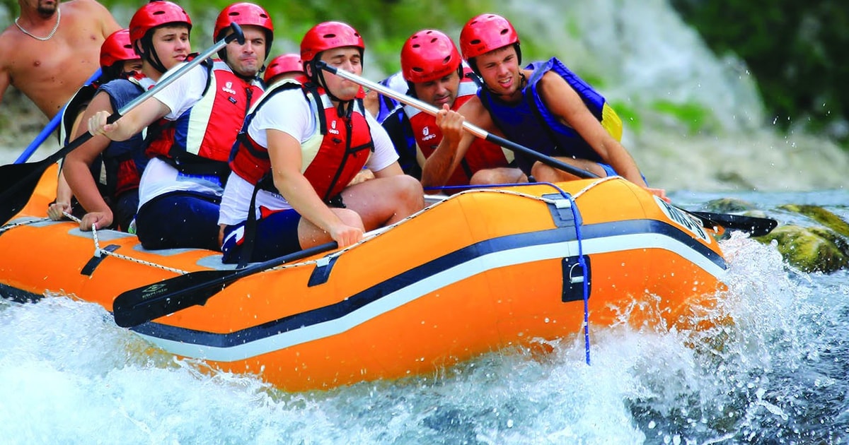 From Alanya: Canyoning Rafting Tour with Lunch and Transfer | GetYourGuide