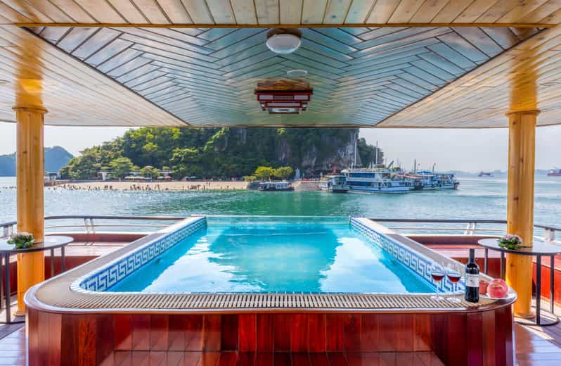 From Hanoi: 1-Day Halong 5-Star Cruise w/Jacuzzi & Limousine | GetYourGuide