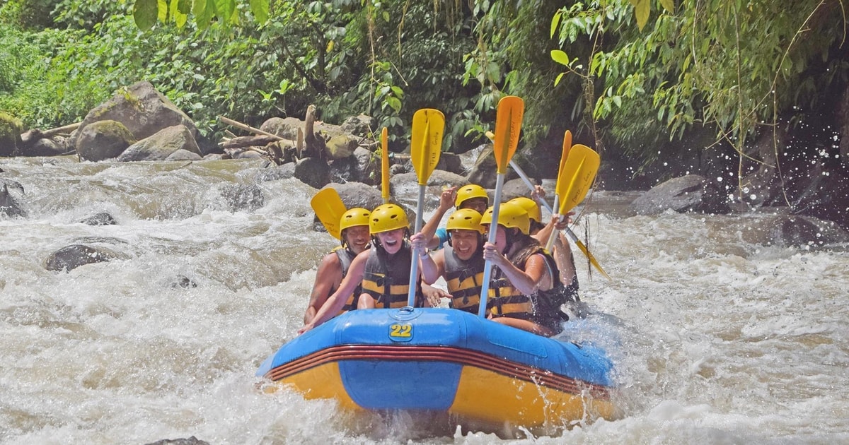 Ubud White Water Rafting With Lunch | GetYourGuide