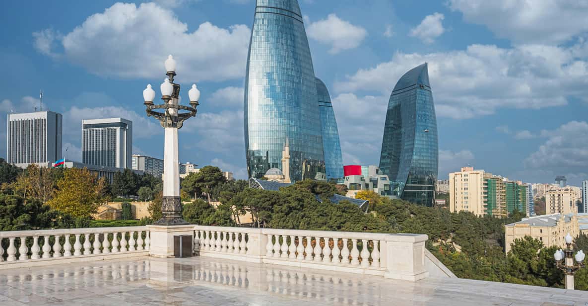 Baku: City Tour with Old City, Flame Towers, and Funicular | GetYourGuide