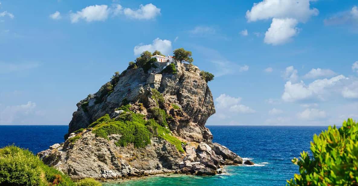 Skopelos: Mamma Mia Cliff Tour | GetYourGuide