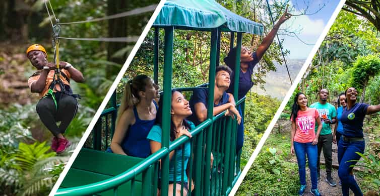 Rainforest Adventures Ultimate 3 with transfer | GetYourGuide