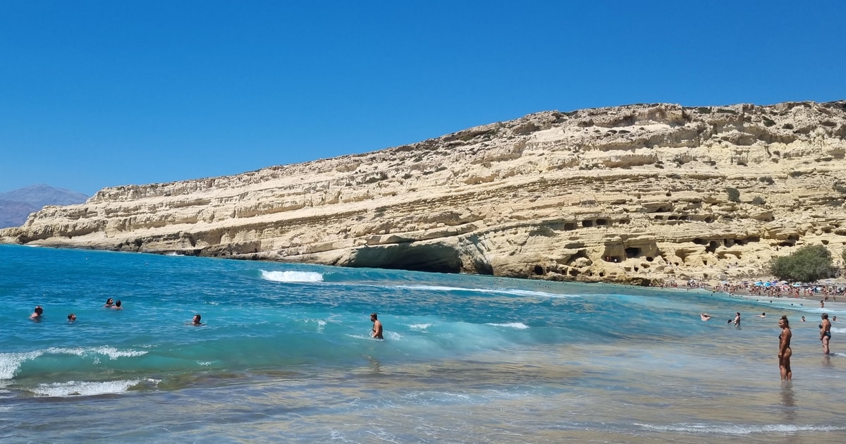 Crete: Phaistos Palace and Matala Village Guided Tour | GetYourGuide