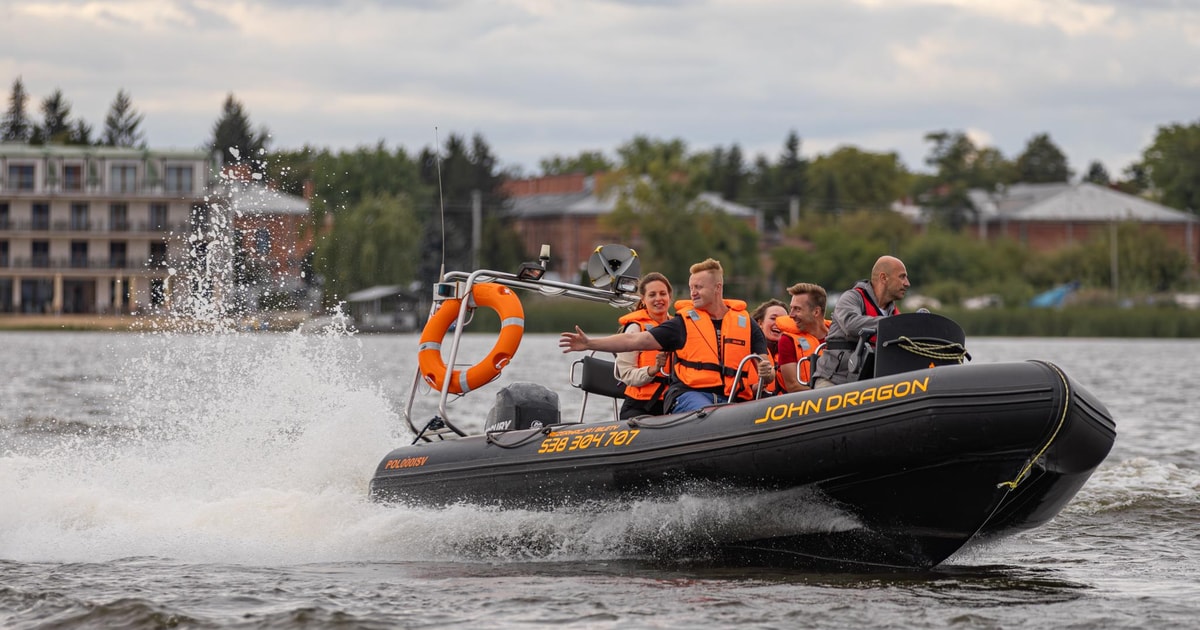 Thrilling Water Adventure: Rib Boat Trip to Pułtusk! | GetYourGuide