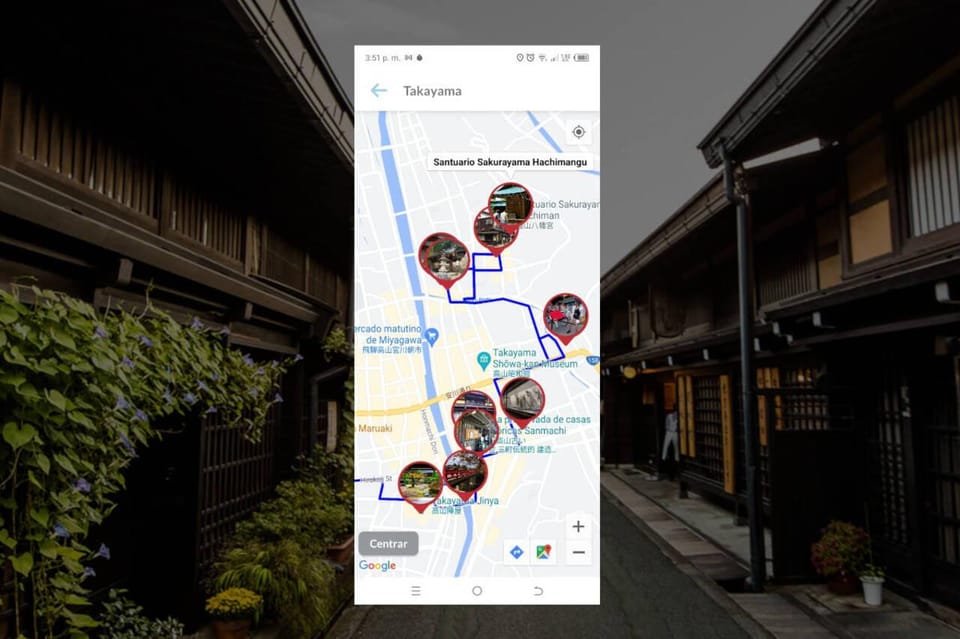 Takayama self-guided tour app with multi-language audioguide | GetYourGuide