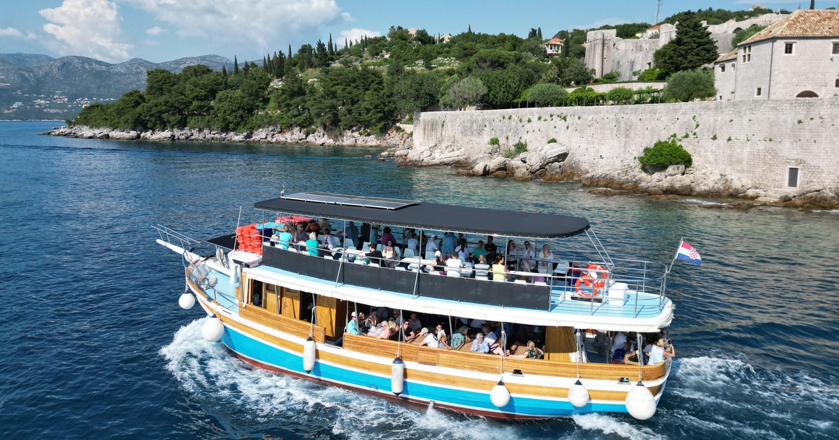 Dubrovnik: crucero por las islas Elafiti con bebidas y opciones de ...
