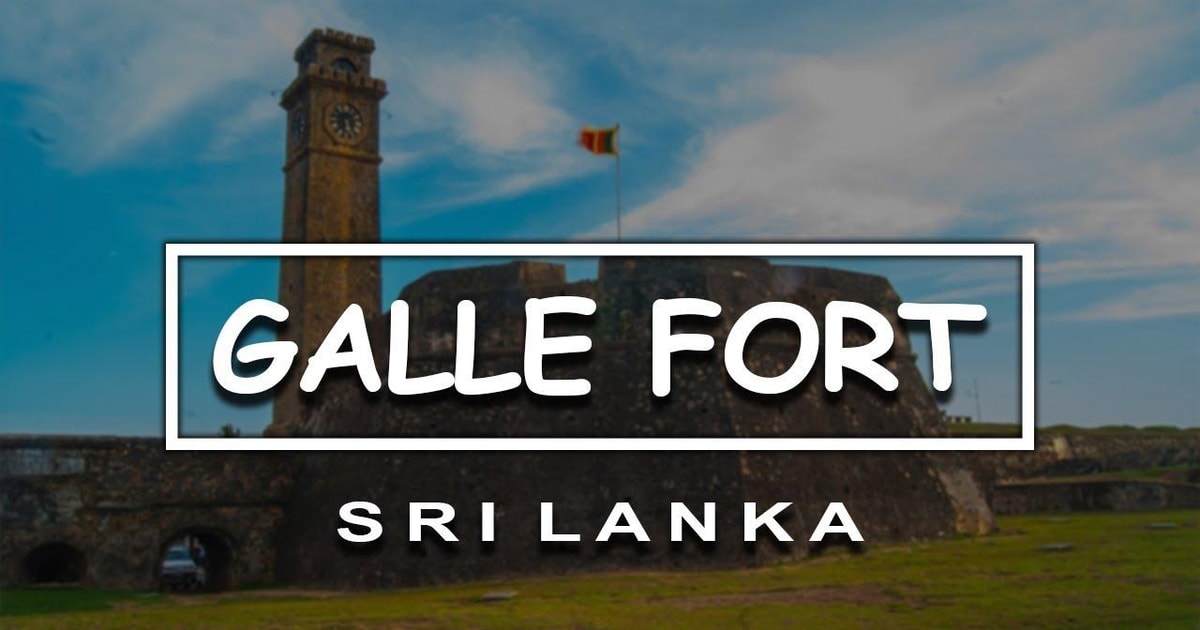 Galle: Dutch Fort and Timeless Charm Ramparts Guided Tour | GetYourGuide