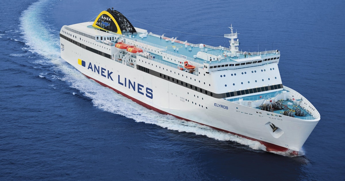 Le Pirée-La Canée : billet aller simple pour un ferry entre Le Pirée et ...