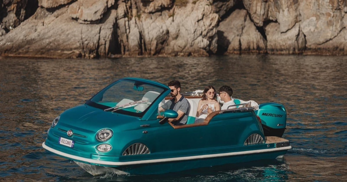 Cefalù in 500 Boot: exclusieve rondvaart met aperitief aan boord ...