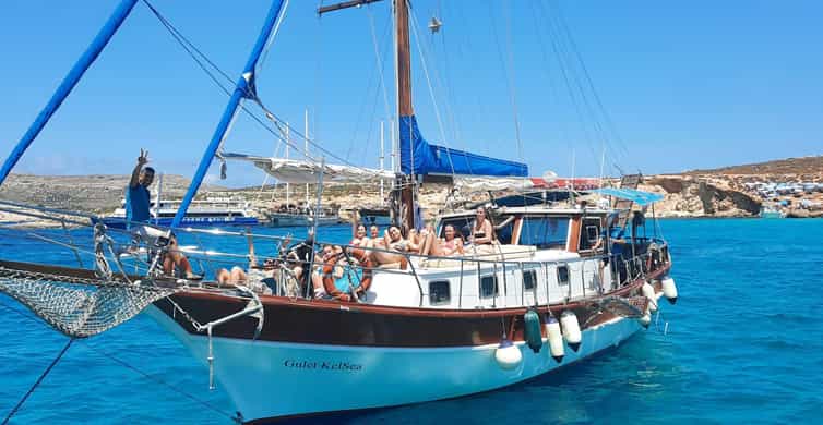 Malta: 3 Island Cruise to Selmun Bay, Blue Lagoon and Gozo | GetYourGuide