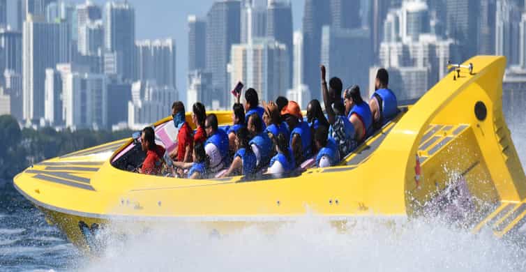 Miami: Speed Boat Sightseeing Thrill Ride | GetYourGuide