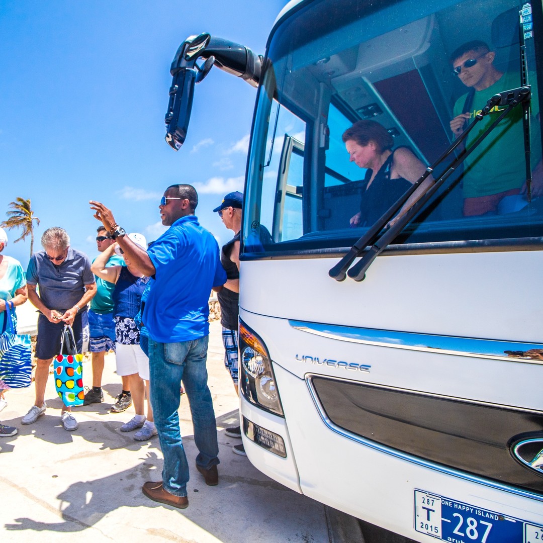 Discover the Island of Aruba: 4-Hour Bus Tour & Snorkel | GetYourGuide