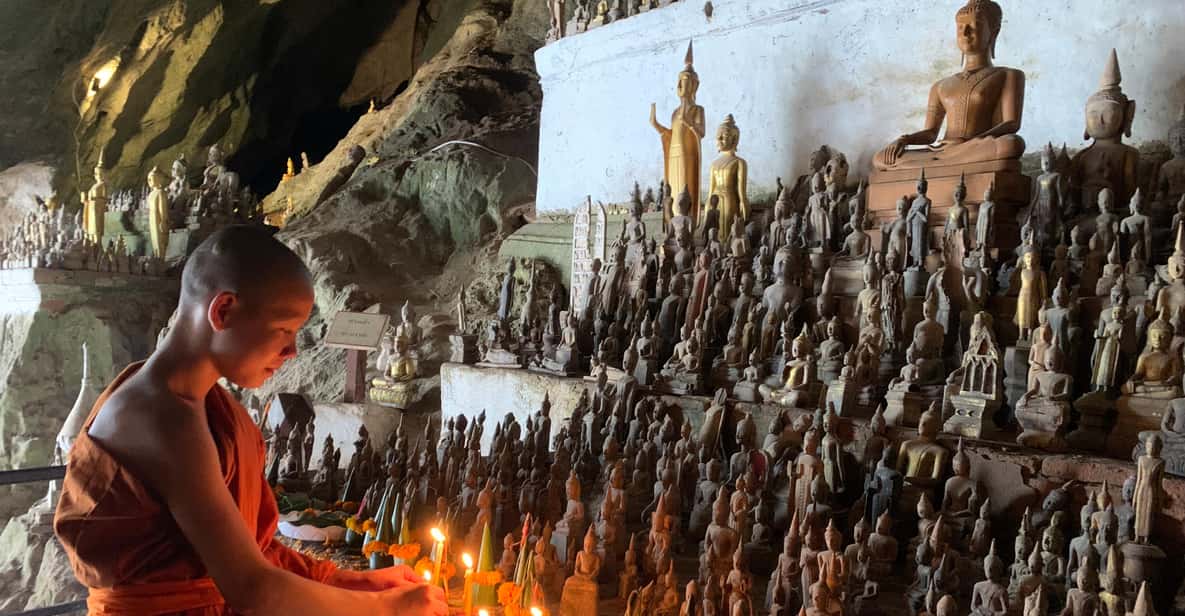 Day Trip river journeys to Pak - Ou caves (Lunch on board) | GetYourGuide