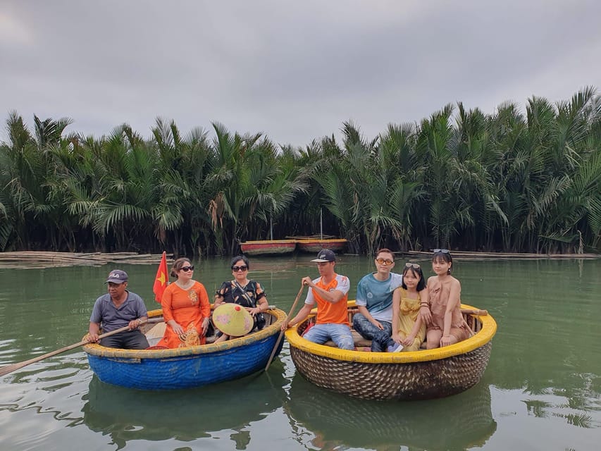 Hoi An: Bamboo Basket Boat Tour with Optional Lunch/Dinner | GetYourGuide