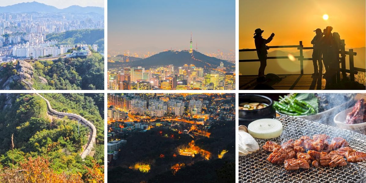 Good Night Hike Seoul, Mt. Inwangsan + Korean BBQ & Beer | GetYourGuide