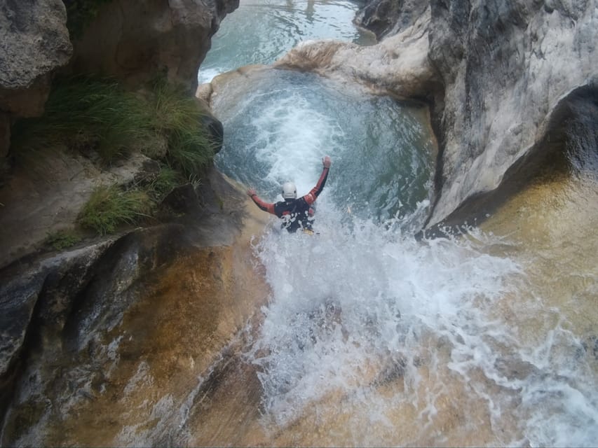 From Granada: Rio Verde Canyoning Tour | GetYourGuide