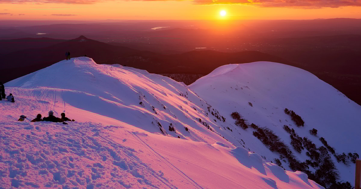 Von Melbourne aus: Mount Buller Tagestour mit Resort-Eintritt ...