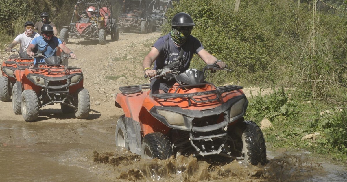 Alanya Quad Safari: Fahrt durch Wald und Fluss | GetYourGuide