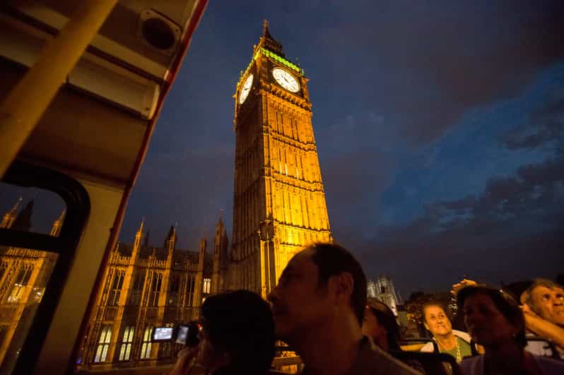 London: London by Night Sightseeing Open-Top Bus Tour | GetYourGuide