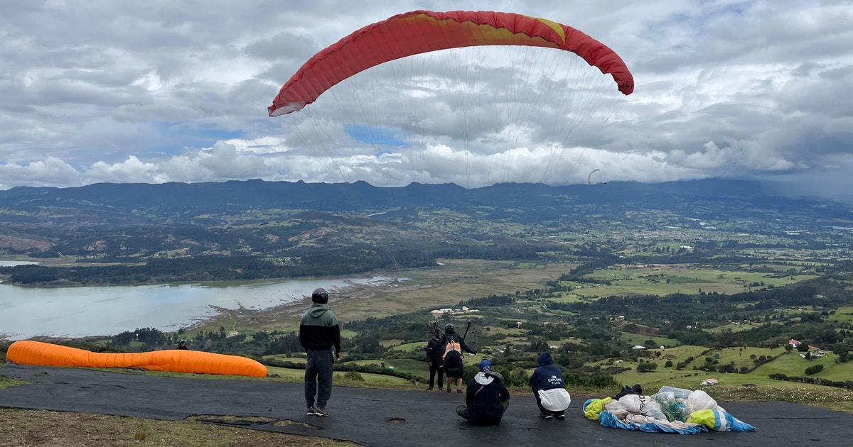 FROM BOGOTA: Paragliding, Canopy and Fun in the City of Sopo | GetYourGuide