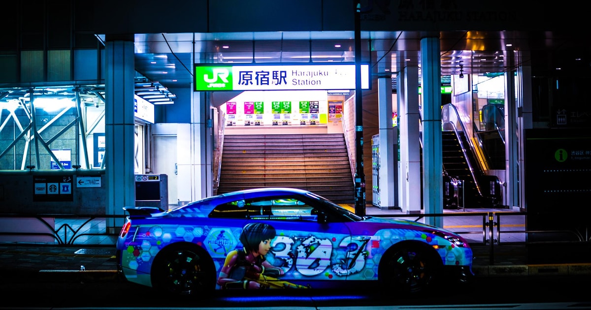 Tokio: Daikoku JDM Car Meet-up Tour mit 600 PS R35 Itasha | GetYourGuide