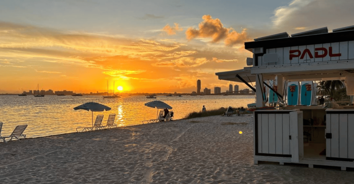 Miami: Padletur i Biscayne Bay - PADL Beach Club | GetYourGuide