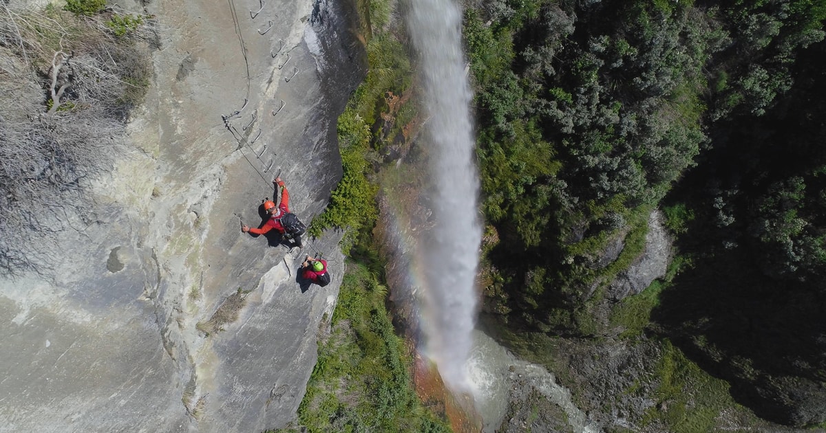 Wanaka: 6-hour Advanced Waterfall Cable Climb | GetYourGuide