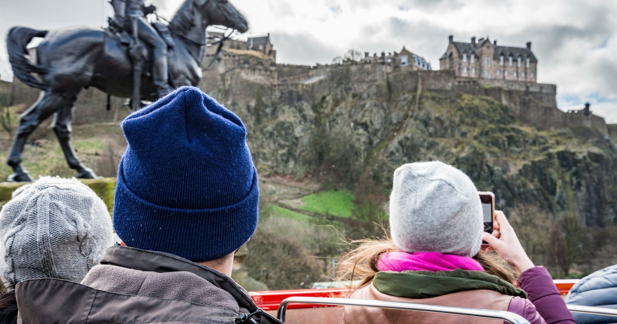 Edinburgh: Hop-On Hop-Off Bus Pass with 3 City Tours | GetYourGuide