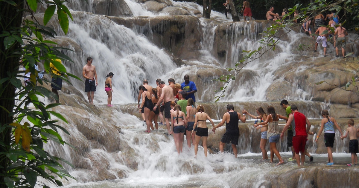 Dunn's River Falls Climb and Private Transportation | GetYourGuide