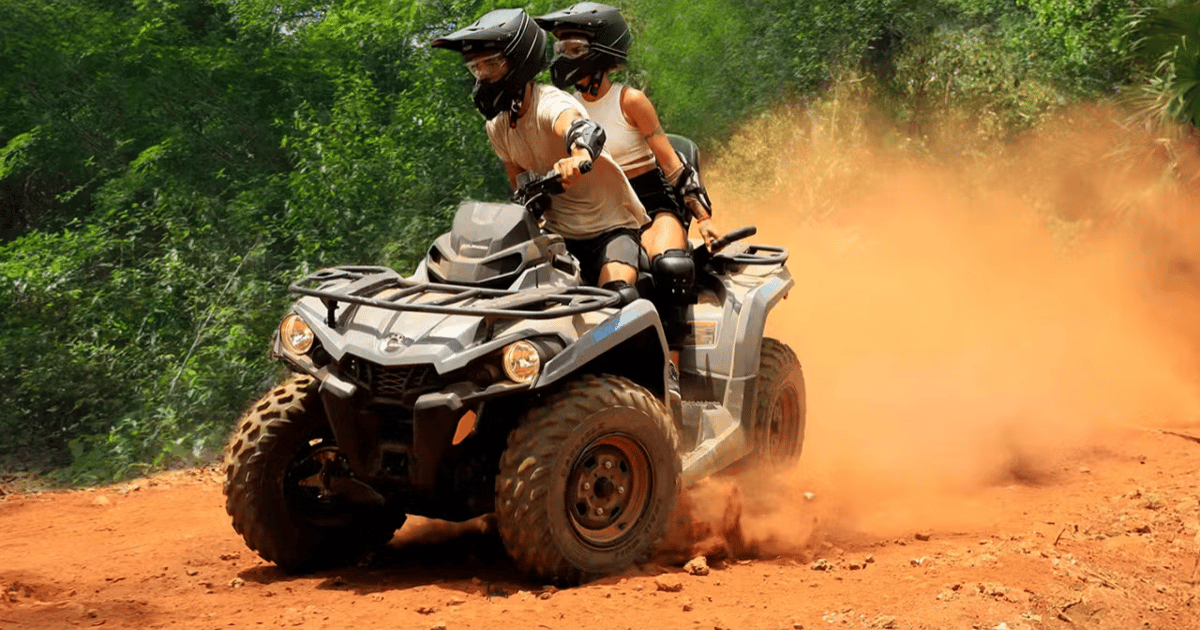 Cancun: ATV Tour, Zipline and Cenote, Complete Adventure | GetYourGuide