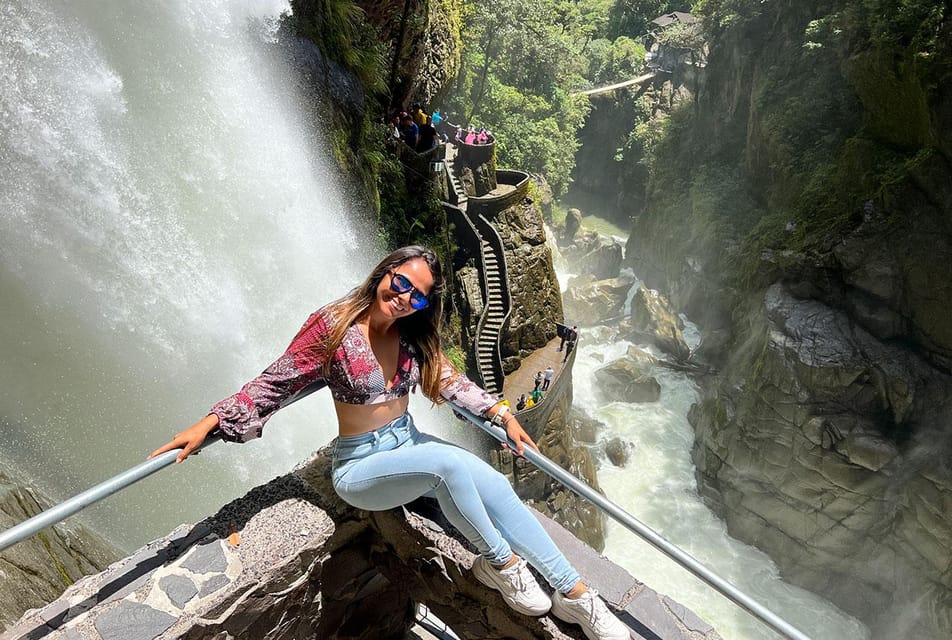 Baños Waterfalls route and famous Pailon del Diablo & Lunch | GetYourGuide
