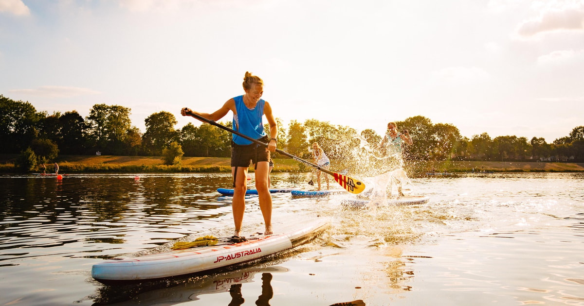 Brema: noleggio di 3 ore di SUP Paddleboard sul lago Werdersee ...