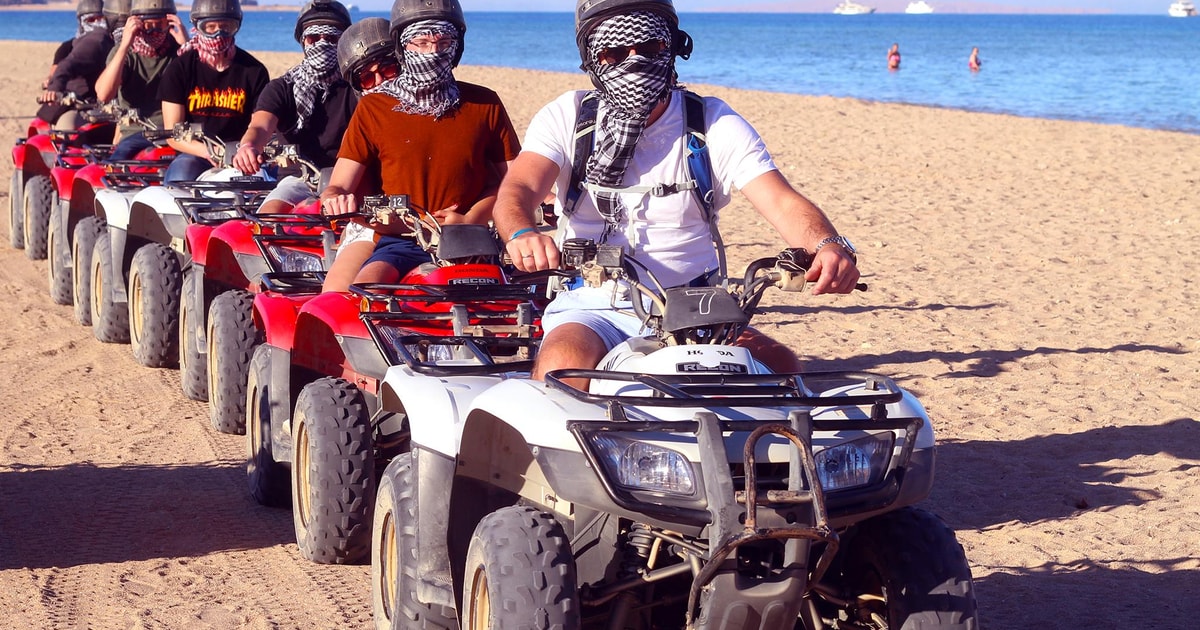 Makadi Bay: Dimineața Desert & Sea Quad & ATV Adventure | GetYourGuide