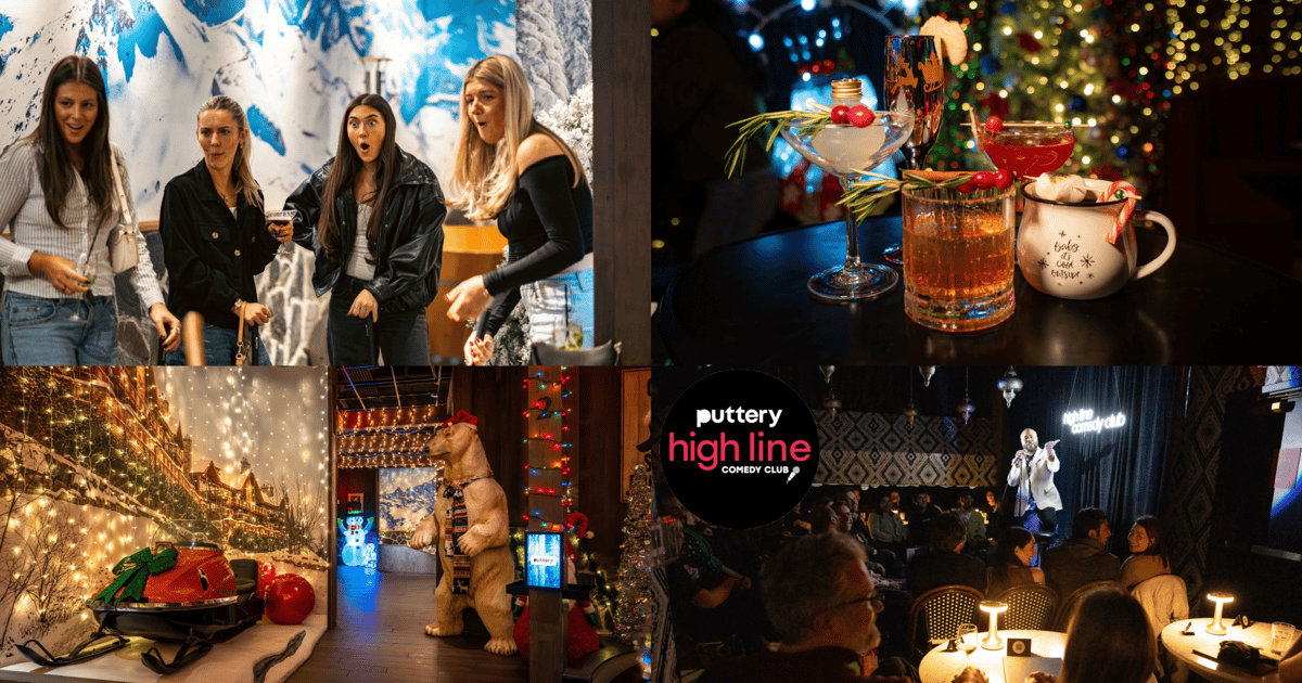 New York City: Holiday Mini Golf + Cocktail & S'more | GetYourGuide