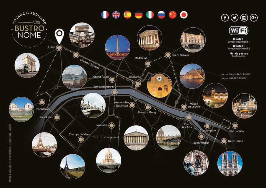 Paris: Bustronome Gourmet Dinner Tour | GetYourGuide