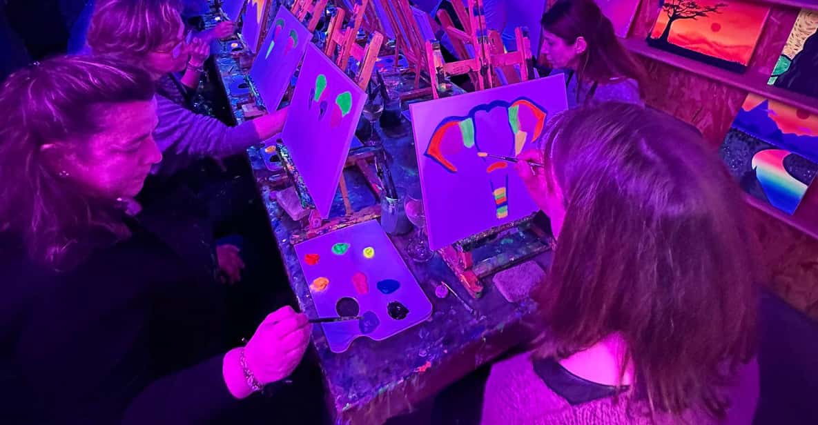 Μάλαγα: Wine Gogh Glow Academy Μαθήματα ζωγραφικής και γευσιγνωσίας ...
