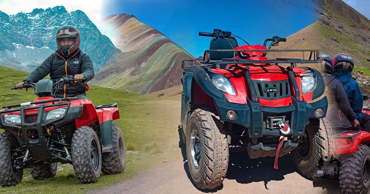 Private tour to Rainbow Mountain on ATVs | GetYourGuide